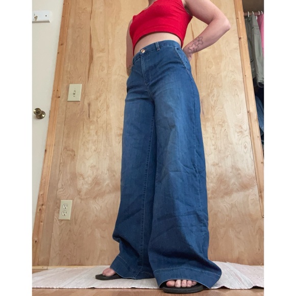 BCBGeneration | Jeans | Wideleg Blue Jeans | Poshmark